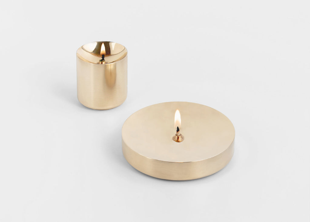 Dipa Wide Brass Oil Lamp – Coffeewerk + Press